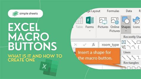 excel macro button what is it and how to create one