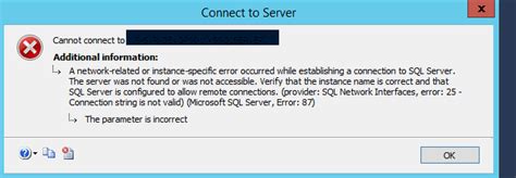 microsoft sql server error 18456 login failed for user