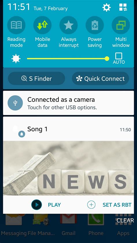 android notification action button position stack overflow