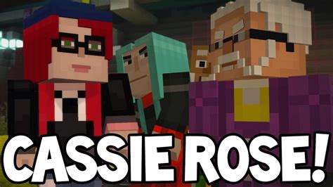 Minecraft Story Mode Cassie Rose The Old Builder New Youtube