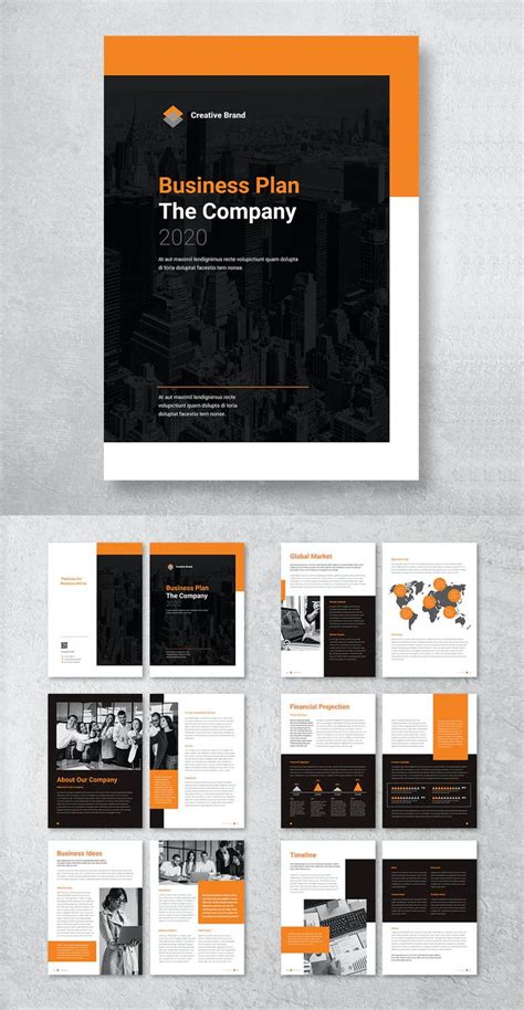 Modern Business Plan Template Business Plan Template Free Business