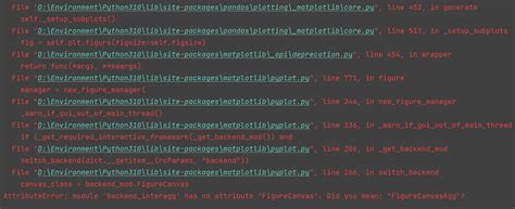 pandas绘图报错 module backend interagg has no attribute figure 极客k先生的博客