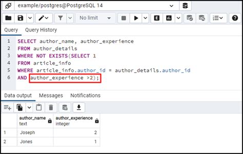 postgresql not exists operator with practical examples commandprompt inc