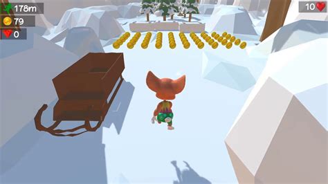 unity 3d endless runner game snow stage test gameplay youtube