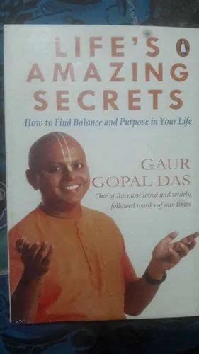 Gaur Gopal Das English Lifes Amazing Secrets Book At Rs 50 Piece In