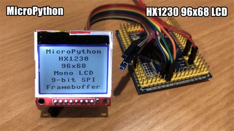 hx1230 96x68 mono lcd nokia 5110 killer micropython forum
