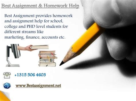 best assignment homework help