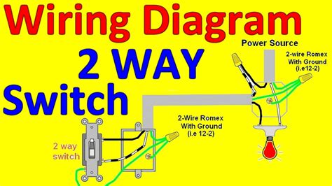 How To Connect 2 Way Light Switch