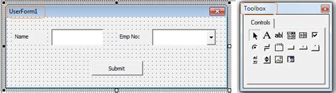 creating vba form in excel for data entry