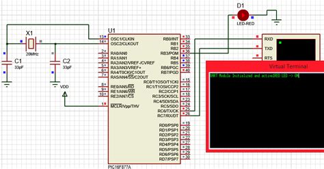 uart communication using pic microcontroller pic