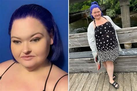 1000 Lb Sisters Amy Slaton Shows Off Her Skinnier Than Ever Legs In