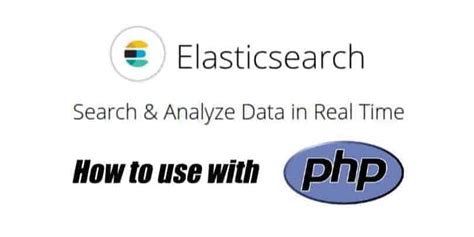 how to use elasticsearch with php web development blog