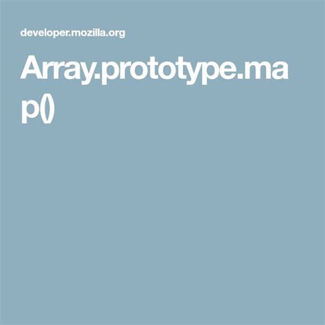 array prototype map javascript coding map