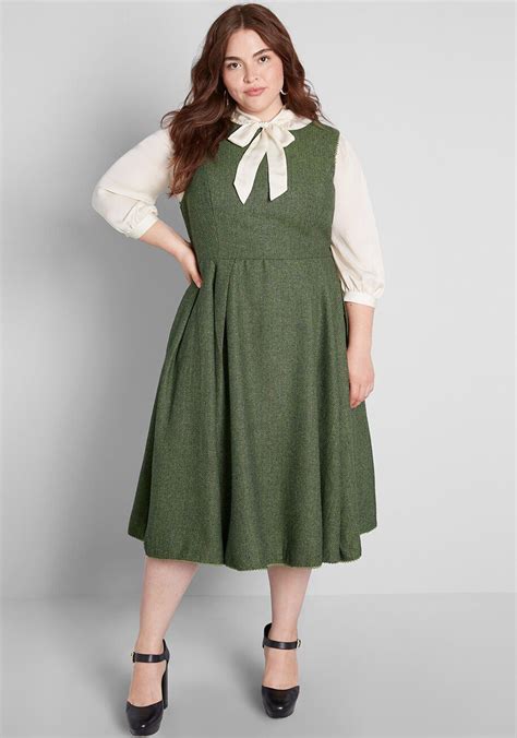 Retro Fashion For Plus Size Best Sale