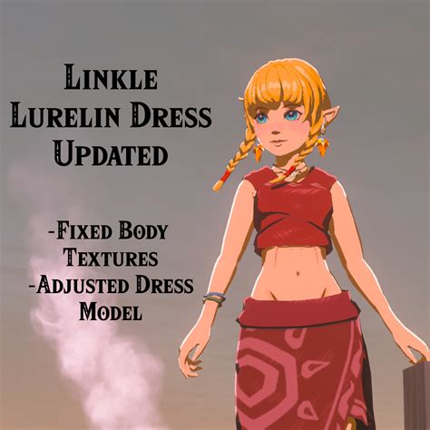 Linkle Lurelin Dress Updated [the Legend Of Zelda Breath Of The Wild