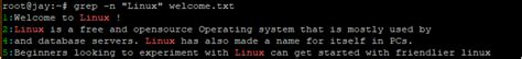 grep command in linux unix digitalocean