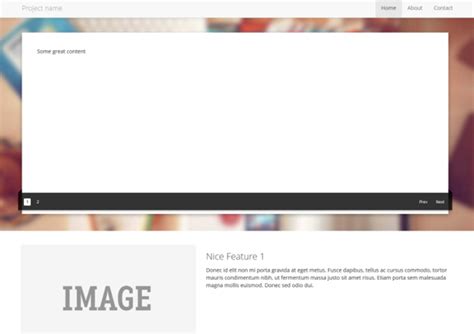 bootstrap 3 landing page template templates dmxzone