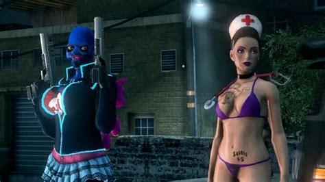 Saints Row The Third Shes Really Enjoying Herself Youtube