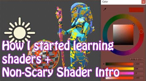 how i got started with shaders non scary shader intro minions art