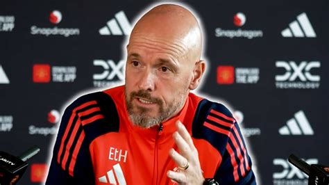 Erik Ten Hag Embargoed Pre Match Press Conference Manchester United V