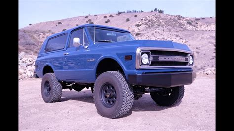 1970 Chevrolet K5 Blazer Icon Reformer Video Tour 1 Youtube