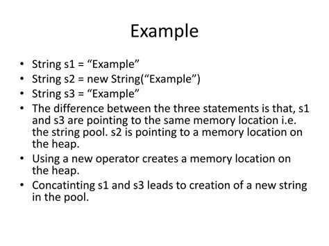 ppt strings stringbuilder stringbuffer powerpoint presentation