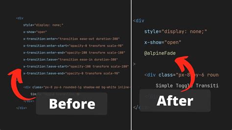 laravel tip using laravel blade directive to make alpine fade