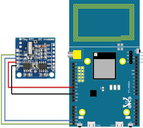ameba arduino [rtl8195am] [rtl8710af] rtc using ds1307
