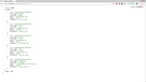 server side pagination using node and mongo codeforgeek