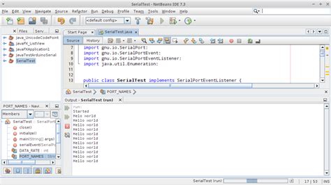arduino er create java project using librxtx java in