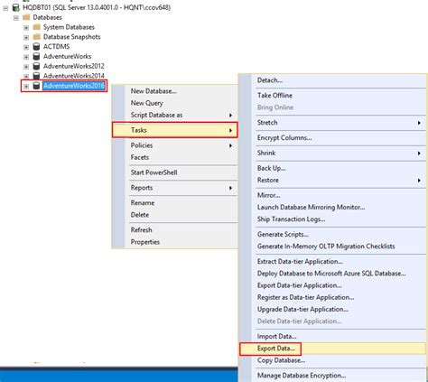 export sql table from one server to another sqlservercentral