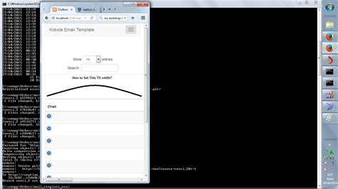 jquery how to set td width table on bootstrap stack