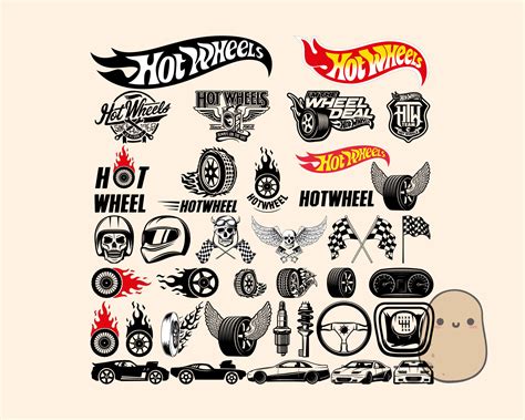 Hot Car Wheels Svg Bundle Svg Hot Car Svg Hot Wheel Svg Etsy