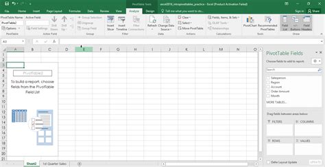 how to create pivot tables in excel 2016 dynamic web