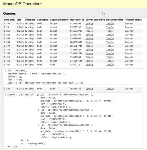 mongo debug toolbar panel — flask mongoengine 1 0 1 dev289 gd452613