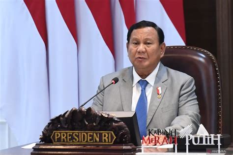 Presiden Prabowo Subianto Sampaikan Ucapan Selamat Kepada Donald Trump