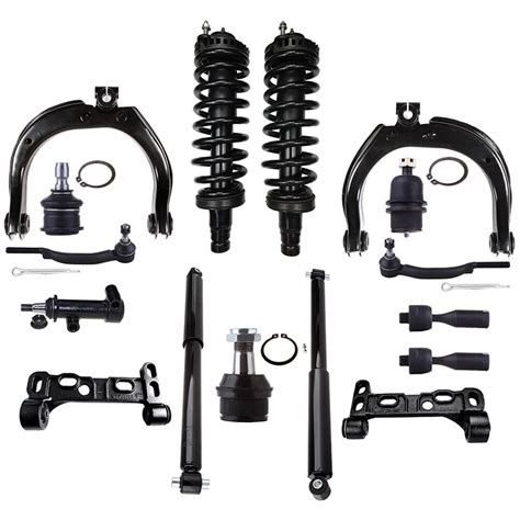 Automuto Front Complete Struts Assembly Ball Joint Control Arm Support