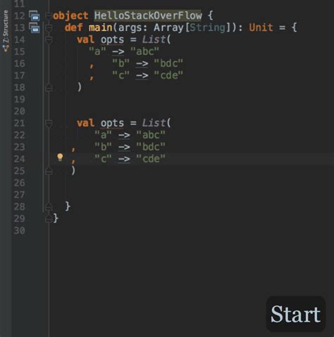 java settings for custom comma first format in intellij