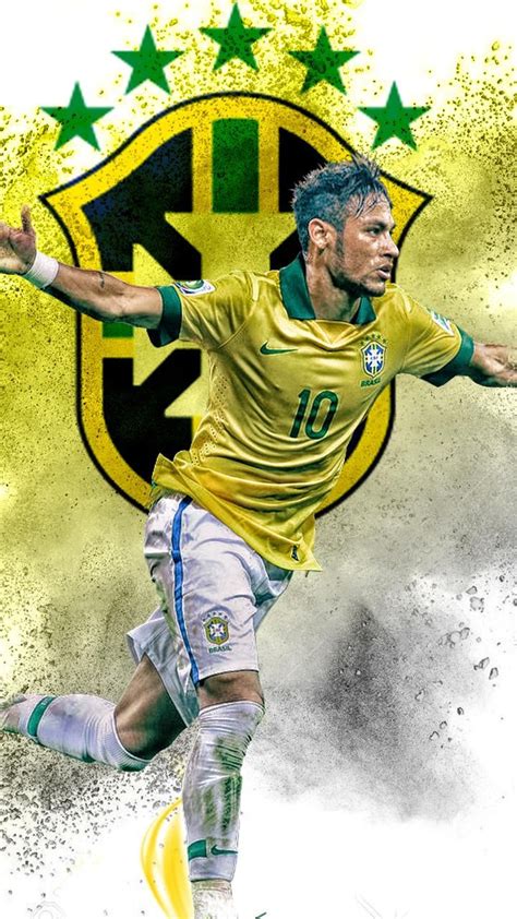 Neymar Jr Neymar Jogo Brasil Wallpaper Papelariapersonalizada