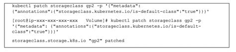using ebs and efs as persistent volume in kubernetes