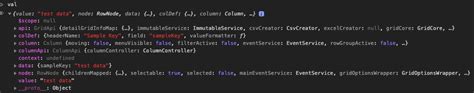 javascript ag grid fails to load when adding