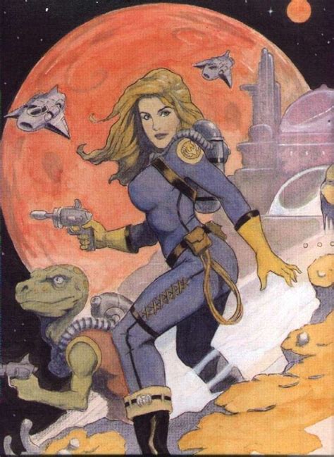 Space Girl Comic Art Rpg Pulp Sci Fi Inspiration Pinterest Space