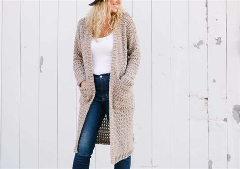 Stunning Crochet Duster Cardigan Free Pattern Tutorial 🧶 Make And Do Crew