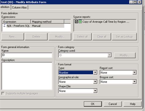 kb46078 attribute form data type in a freeform sql report does not get