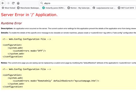 server error in application in website · issue 1947