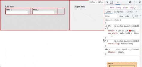 html set wrapping priority between primary and nested flex containers