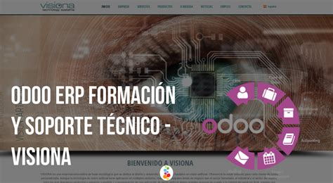 odoo erp formación y soporte técnico visiona openinnova