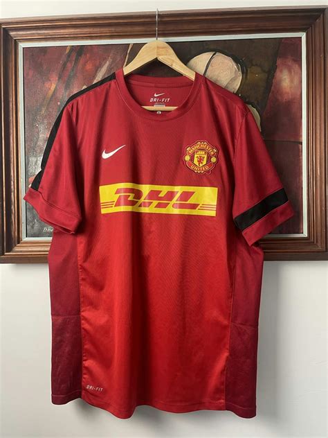 Vintage Nike Manchester United Soccer Football Jersey Sport Y2k Rare