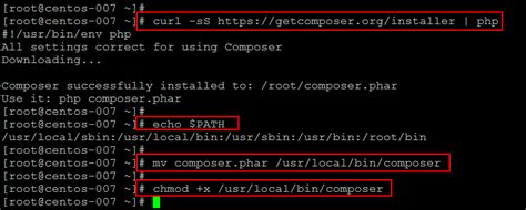 how to install laravel php framework on centos 7