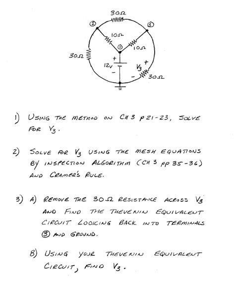 solved using the method on ch 3 p21 23 solve for v3 sol